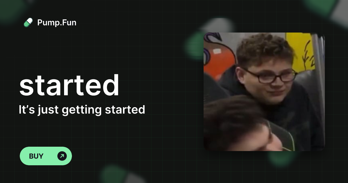 It’s just getting started (started) - Pump