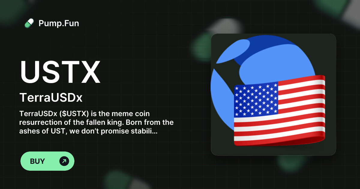 TerraUSDx (USTX) - Pump