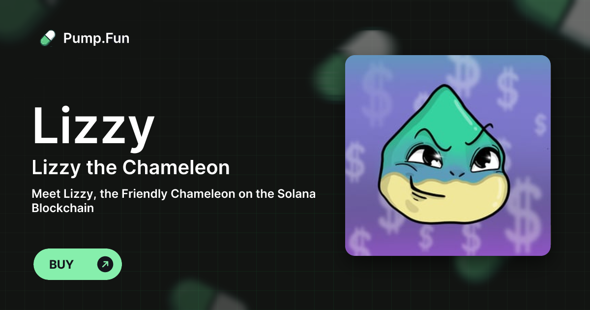 Lizzy the Chameleon (Lizzy) - Pump