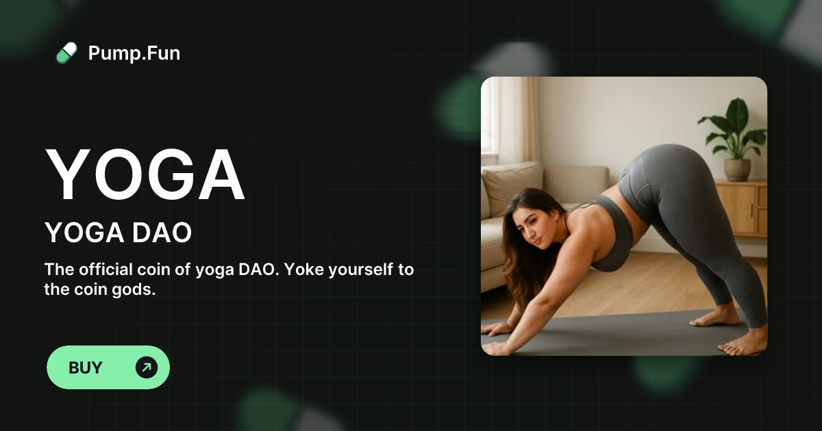 YOGA DAO (YOGA) - Pump