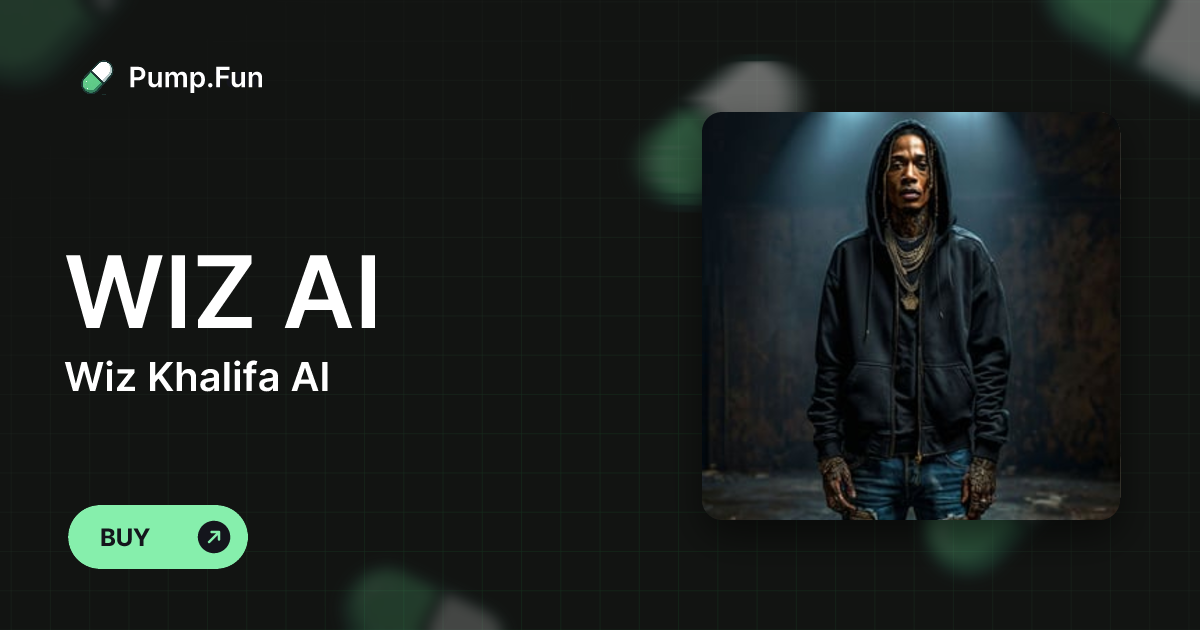 Wiz Khalifa AI (WIZ AI) - Pump