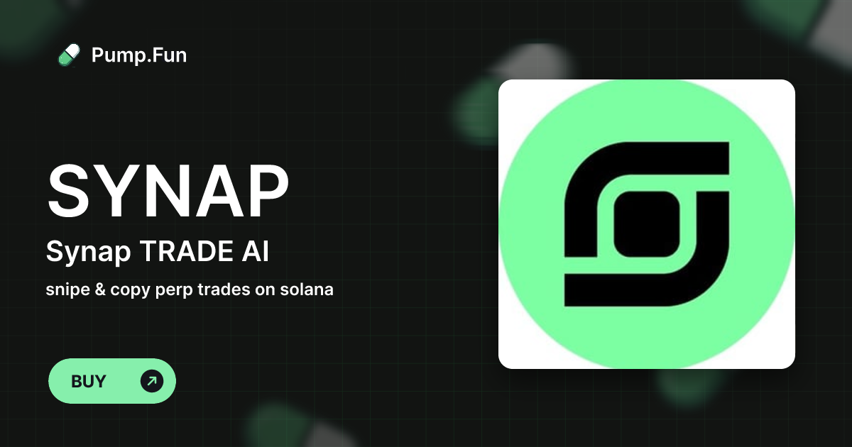 Synap TRADE AI (SYNAP) - Pump