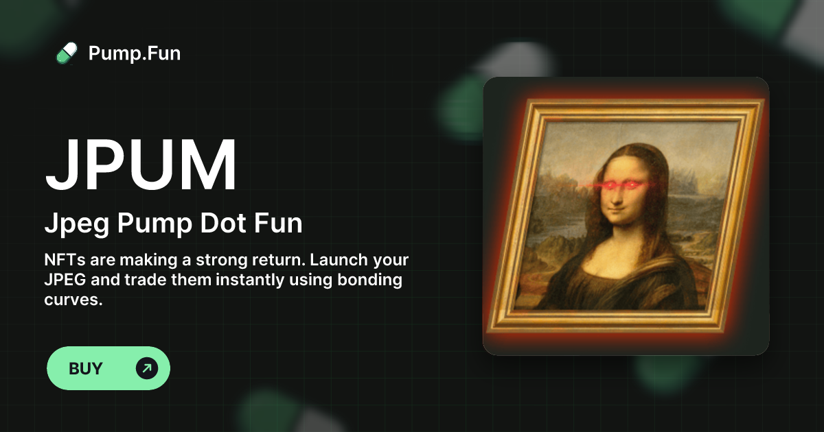 Jpeg Pump Dot Fun (JPUM) - Pump