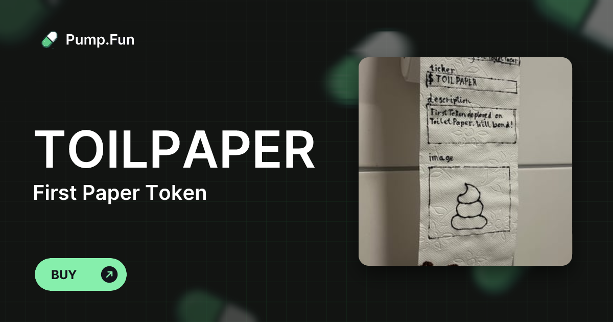 First Paper Token (TOILPAPER) - Pump