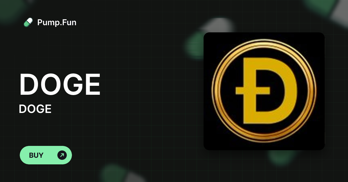 DOGE (DOGE) - Pump