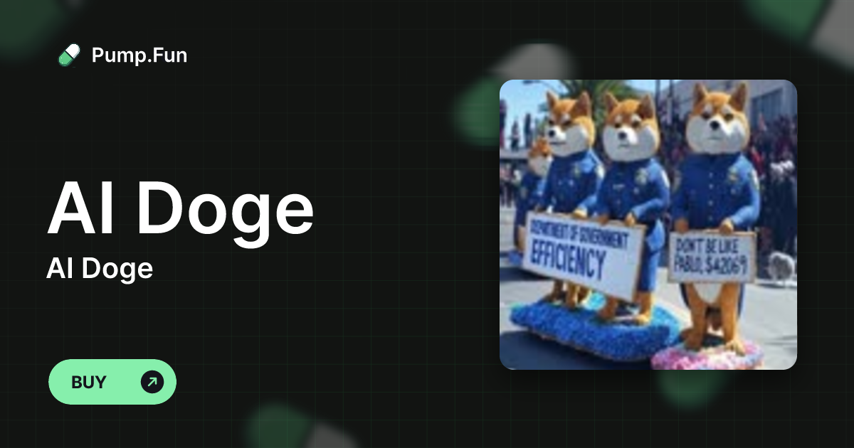 AI Doge (AI Doge) - Pump
