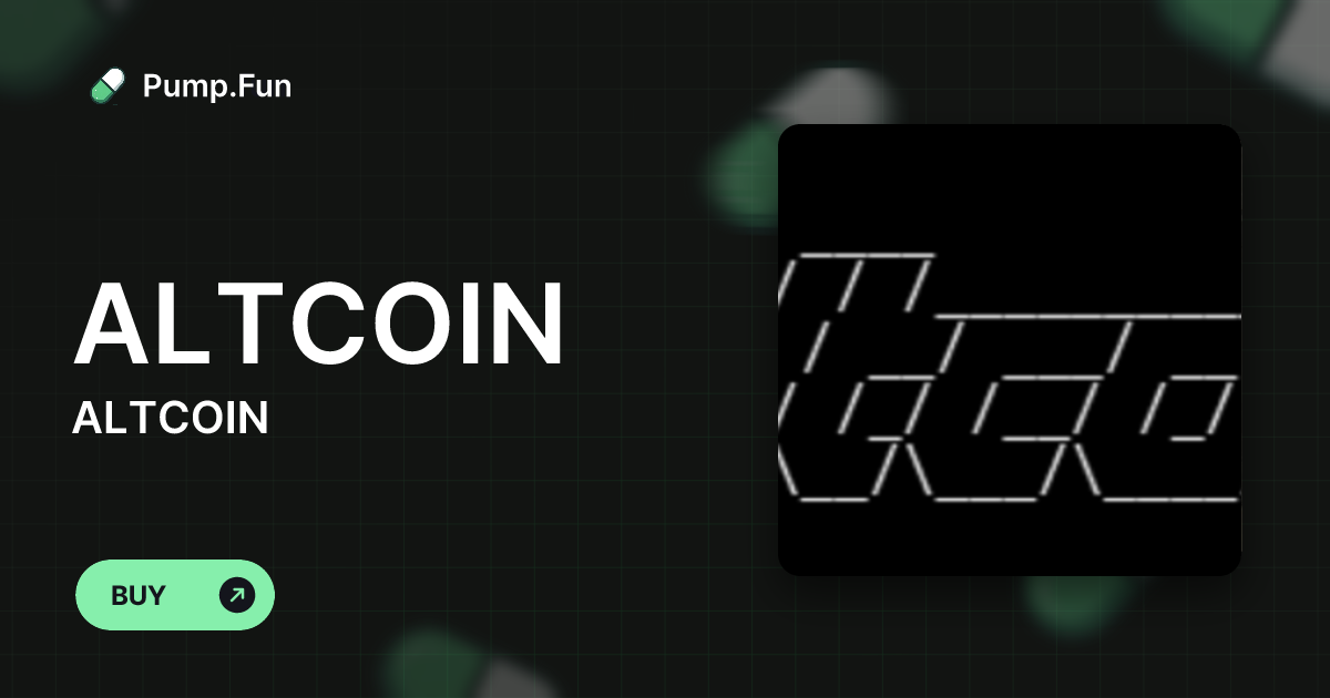 ALTCOIN (ALTCOIN) - Pump