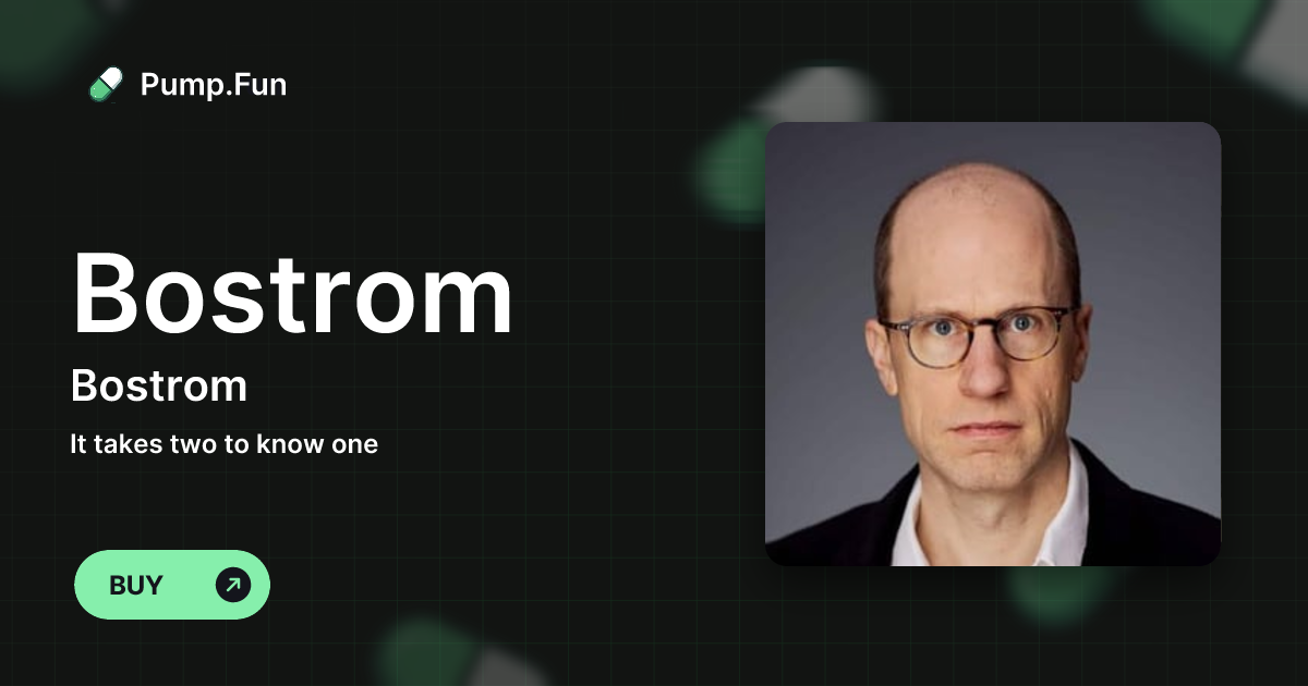 Bostrom (Bostrom) - Pump