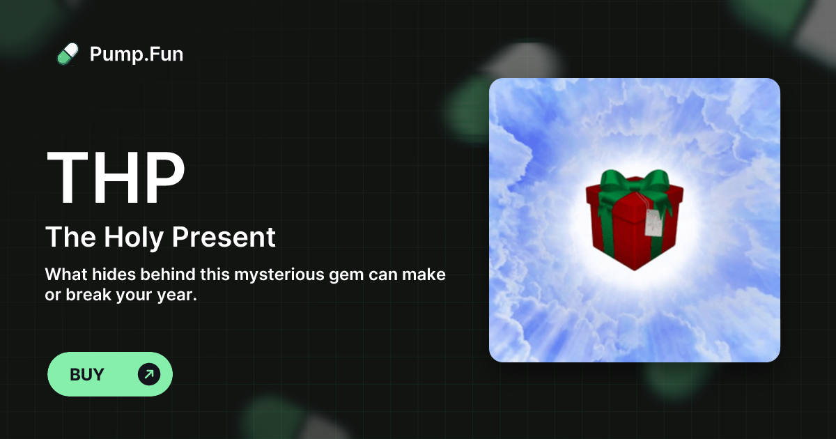 The Holy Present (THP) - Pump