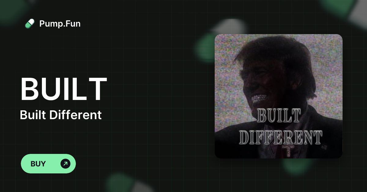 Built Different (BUILT) - Pump