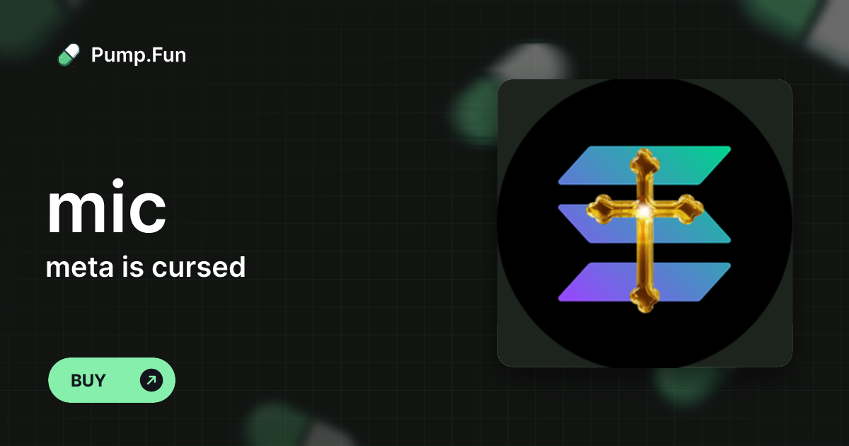 meta is cursed (mic) - Pump