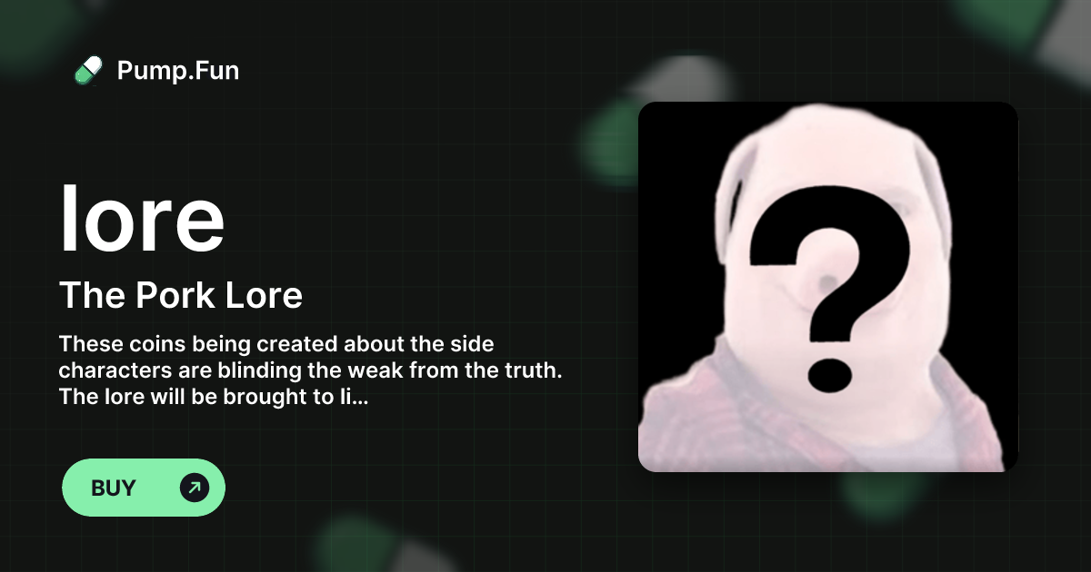 The Pork Lore (lore) - Pump