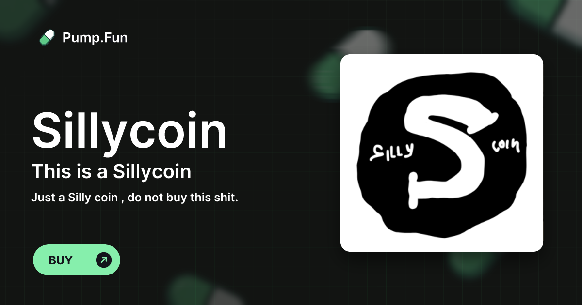 This is a Sillycoin (Sillycoin) - Pump