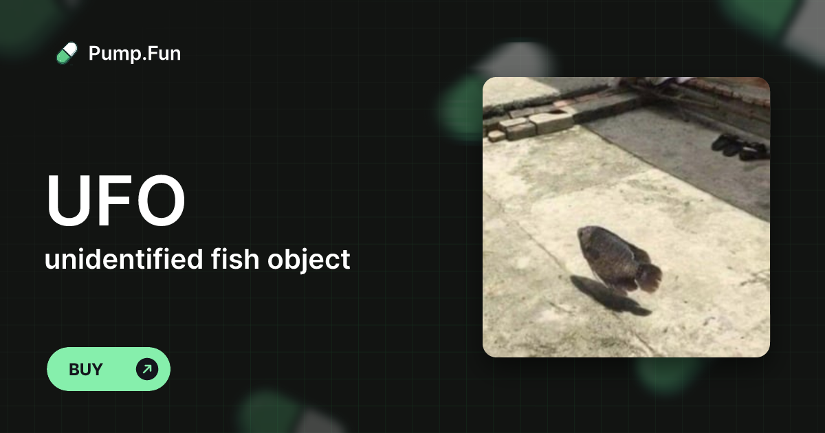 unidentified fish object (UFО) - Pump