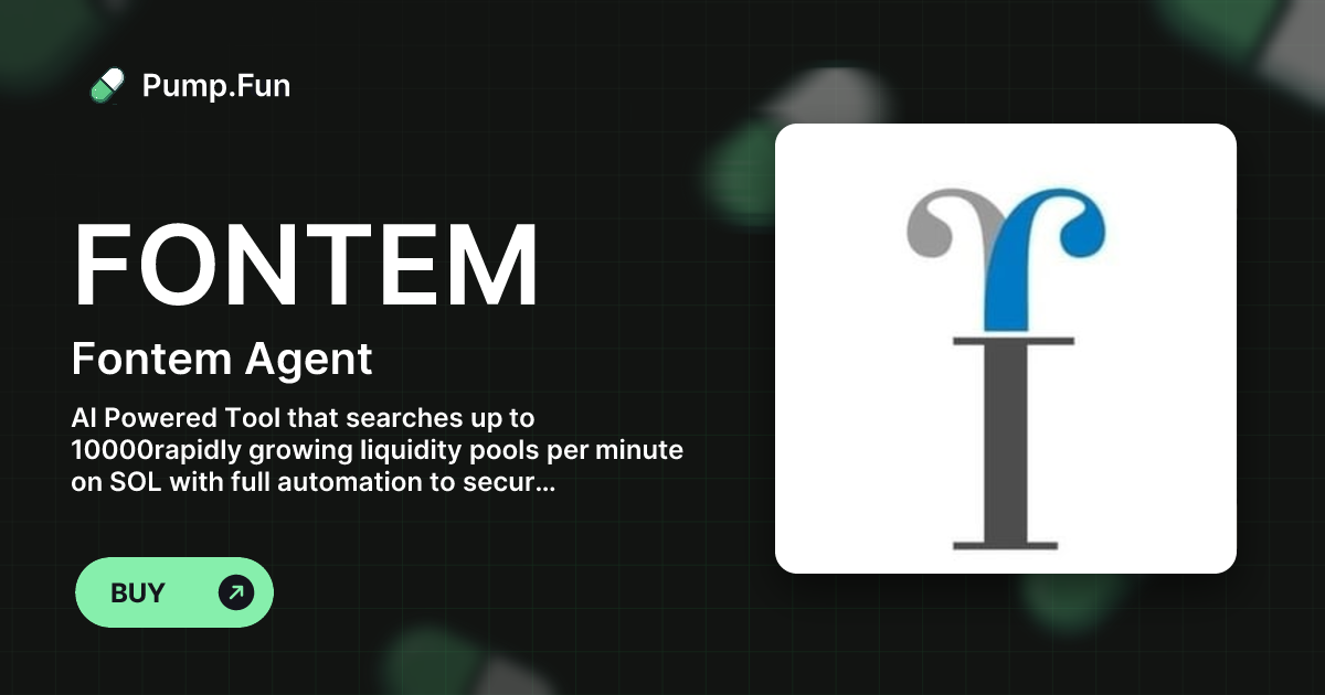 Fontem Agent (FONTEM) - Pump