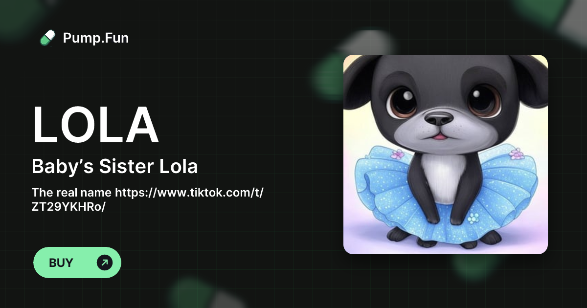 Baby’s Sister Lola (LOLA) - Pump