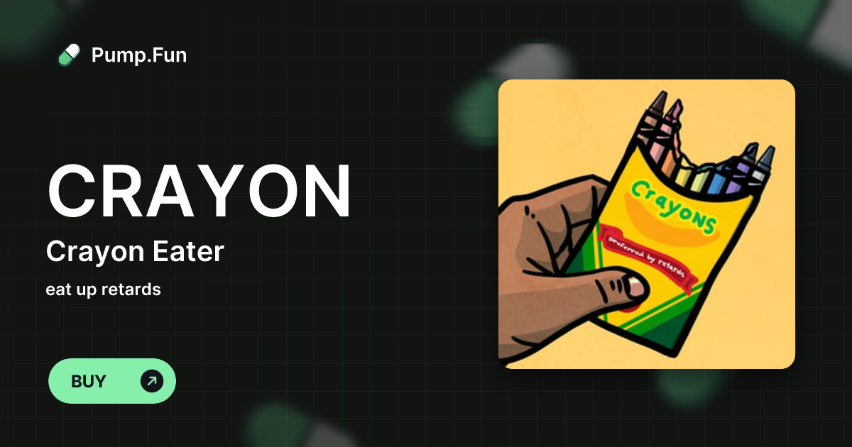 Crayon Eater (CRAYON) - Pump