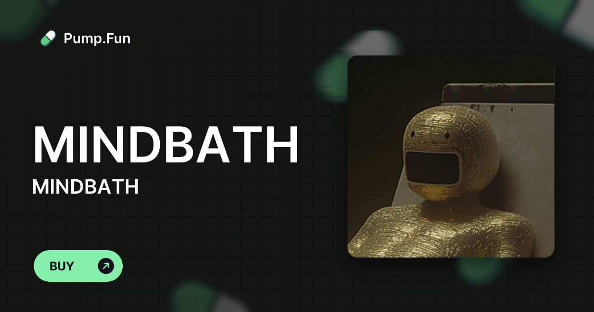 MINDBATH (MINDBATH) - Pump