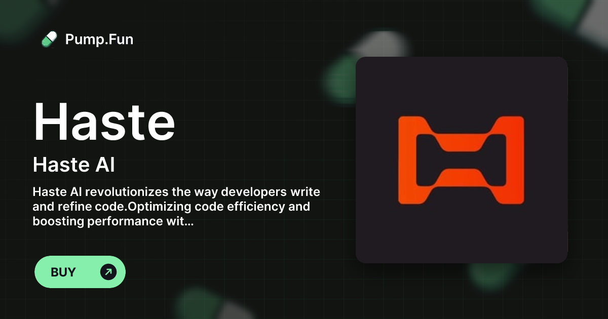 Haste AI (Haste) - Pump