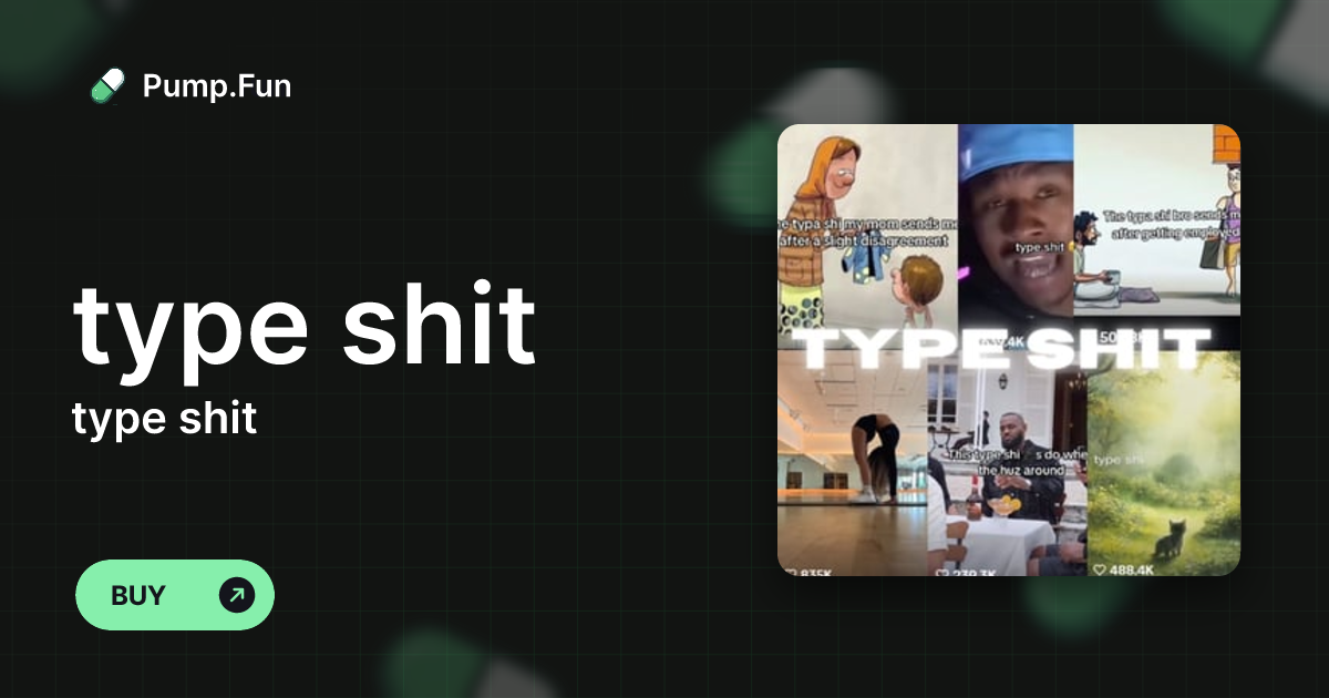 type shit (type shit) - Pump