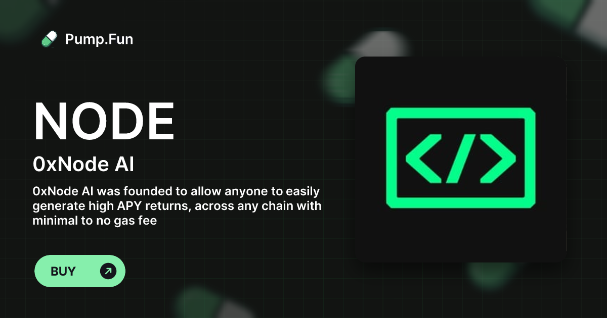 0xNode AI (NODE) - Pump