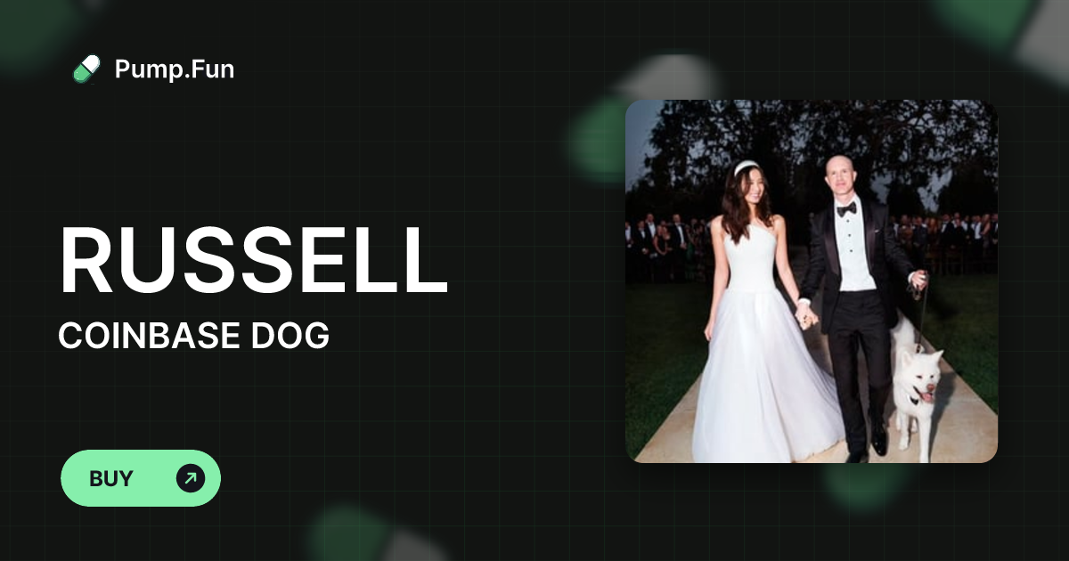 COINBASE DOG (RUSSELL) - Pump