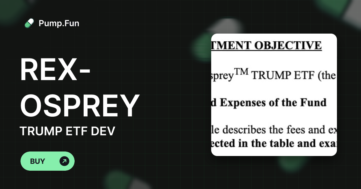 TRUMP ETF DEV (REX-OSPREY) - Pump