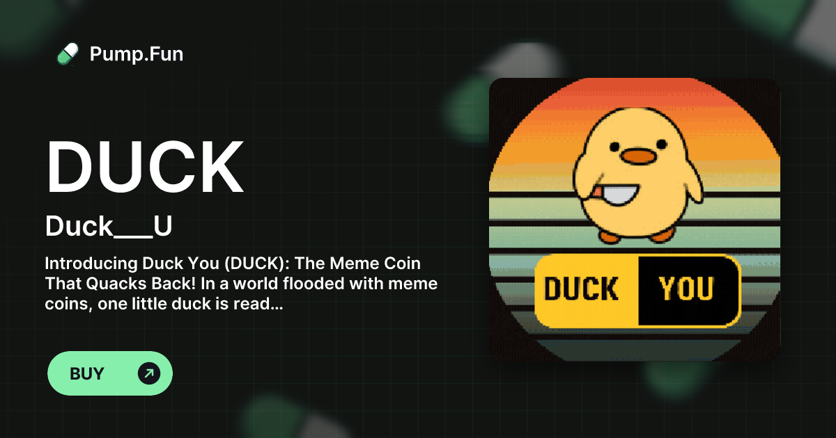 Duck___U (DUCK) - Pump
