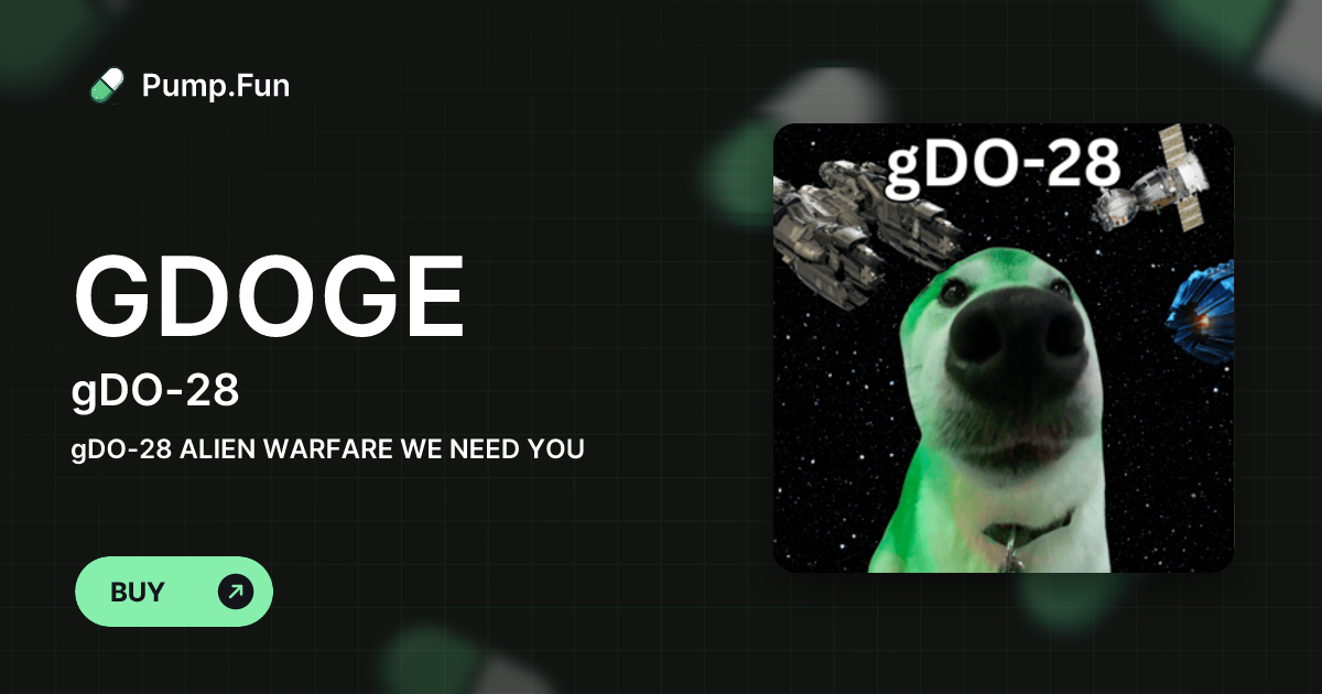 gDO-28 (GDOGE) - Pump