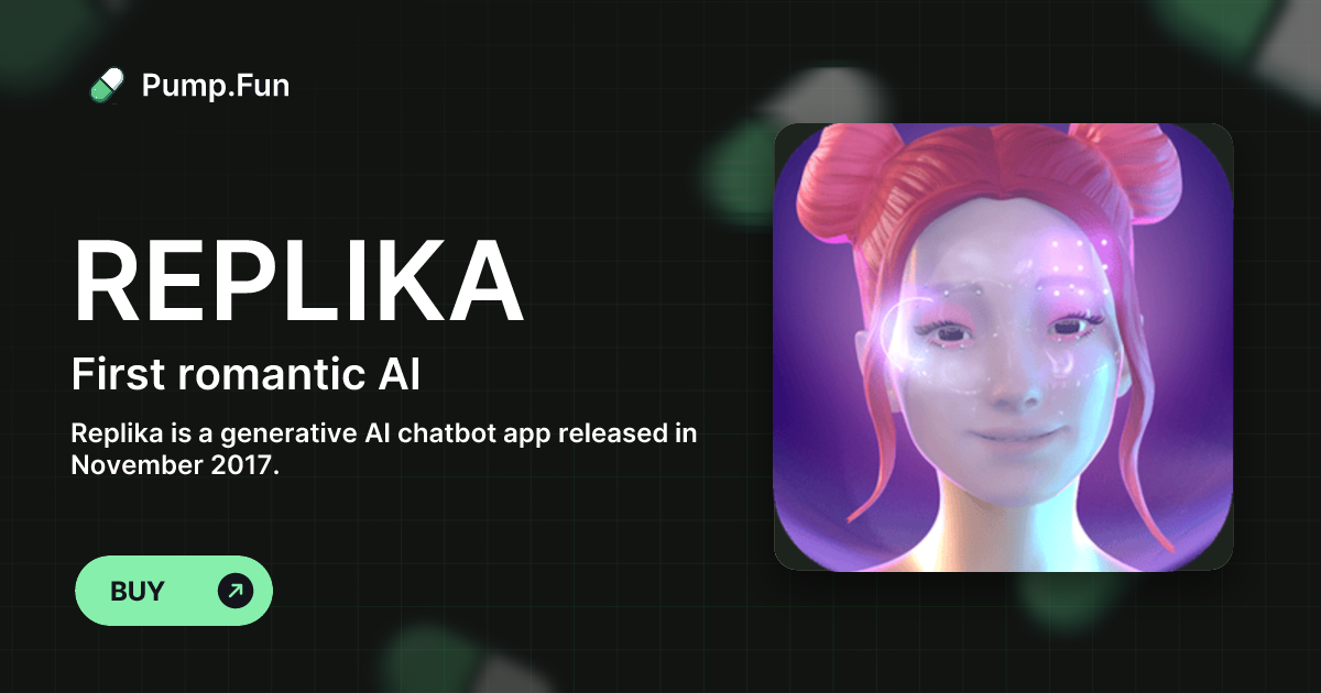 First romantic AI (REPLIKA) - Pump