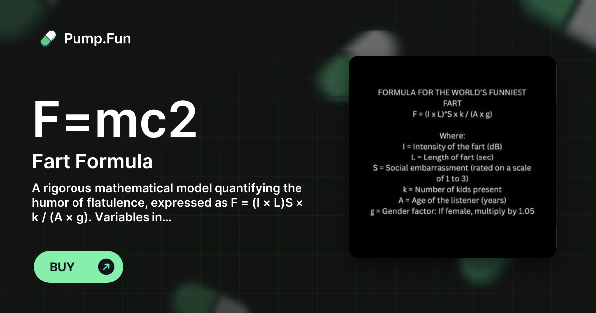 Fаrt Fоrmula (F=mc2) - Pump