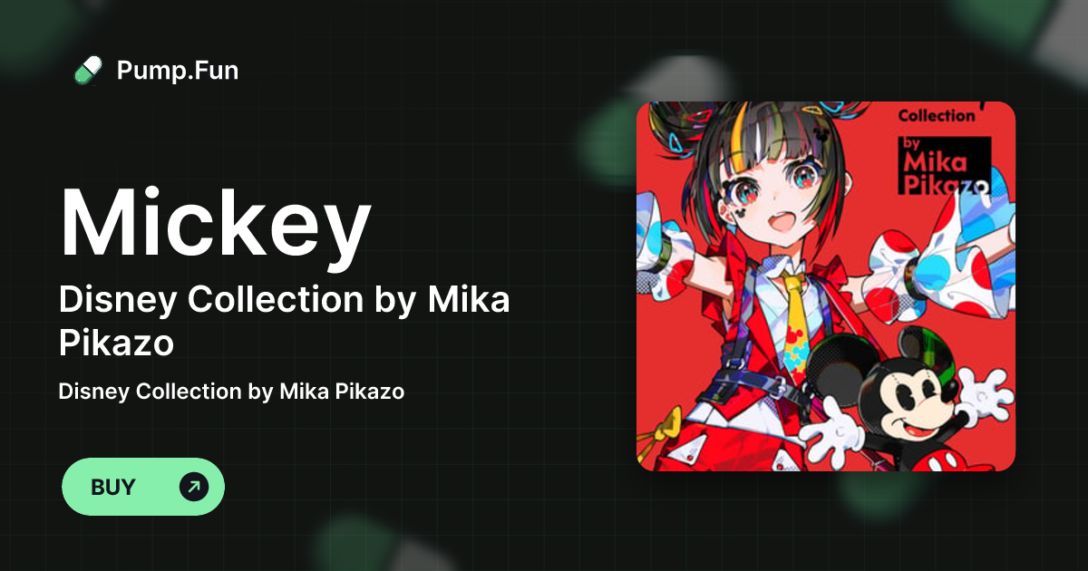 Disney Collection by Mika Pikazo (Mickey) - Pump