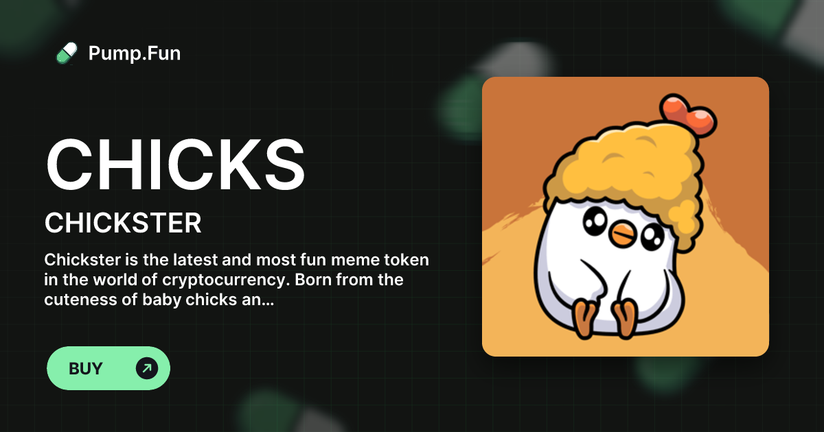 CHICKSTER (CHICKS) - Pump