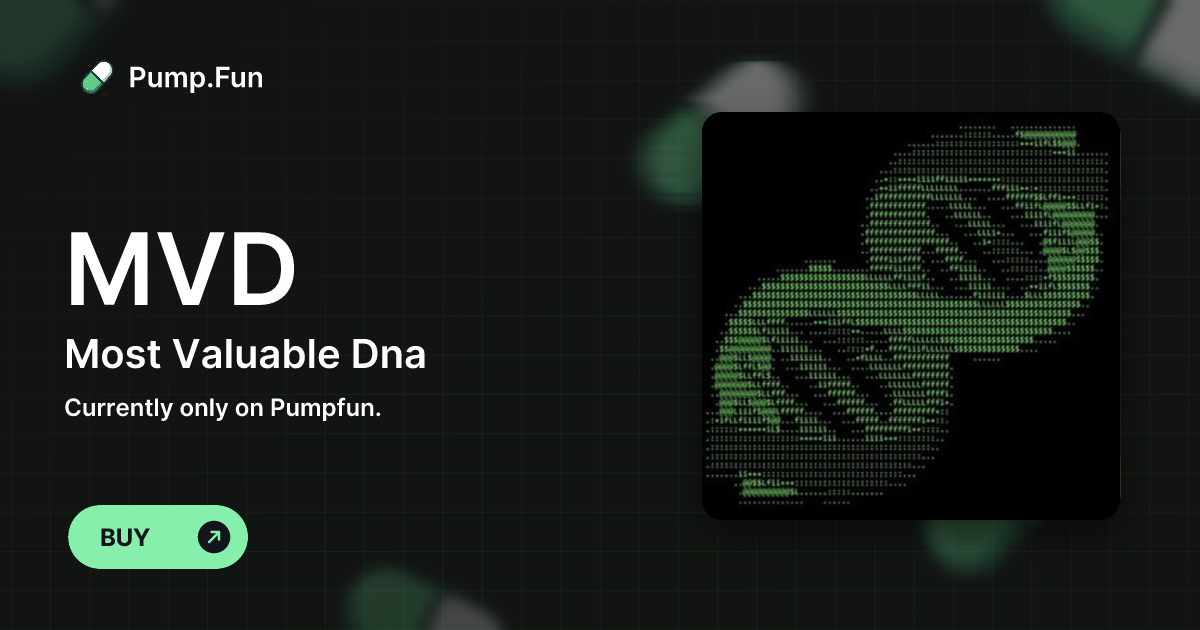 Most Valuable Dna (MVD) - Pump