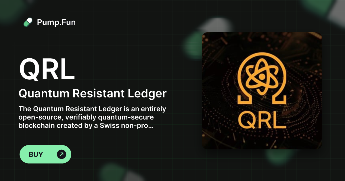 Quantum Resistant Ledger (QRL) - Pump