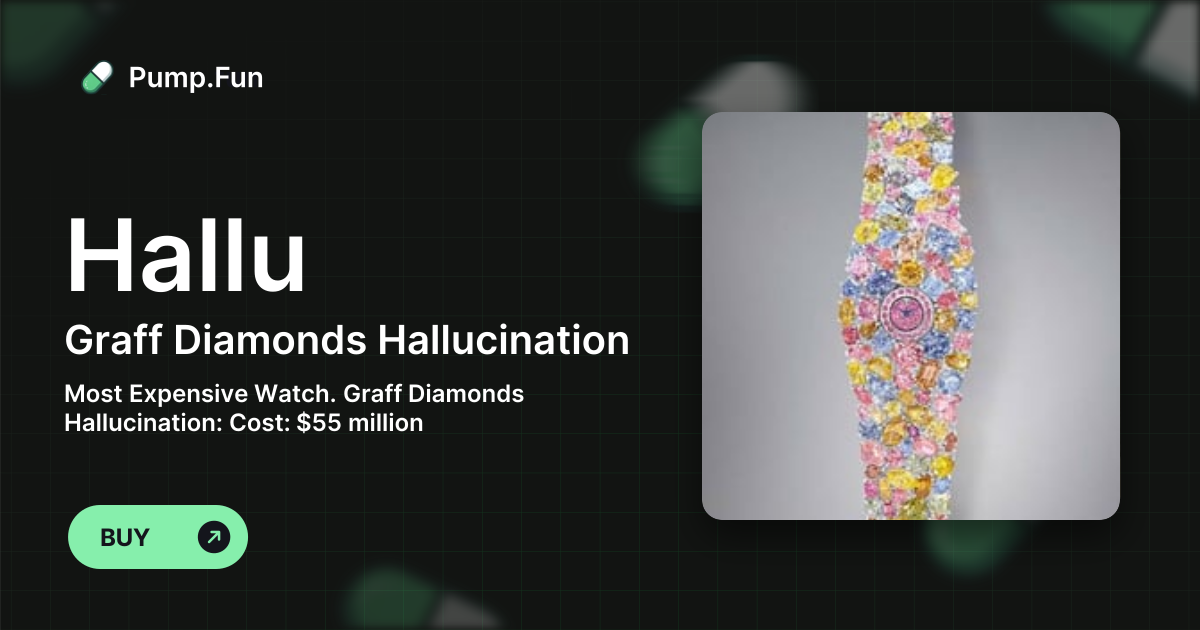 Graff Diamonds Hallucination (Hallu) - Pump