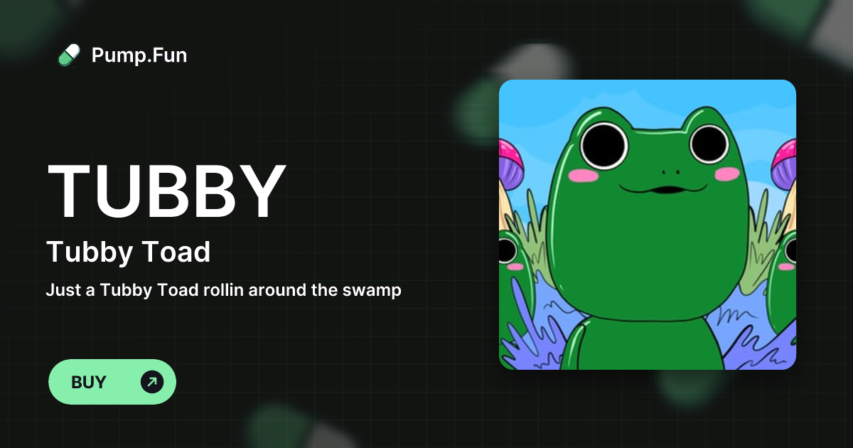 Tubby Toad (TUBBY) - Pump