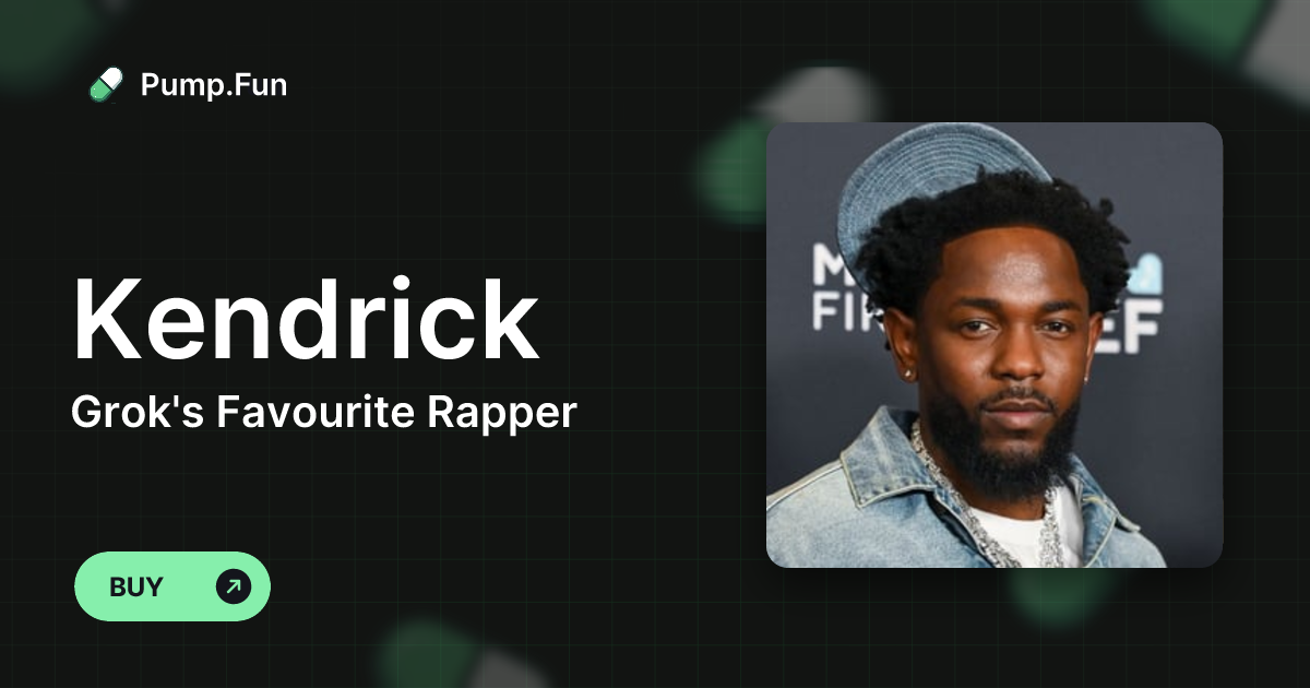 Grok's Favourite Rapper (Kendrick) - Pump