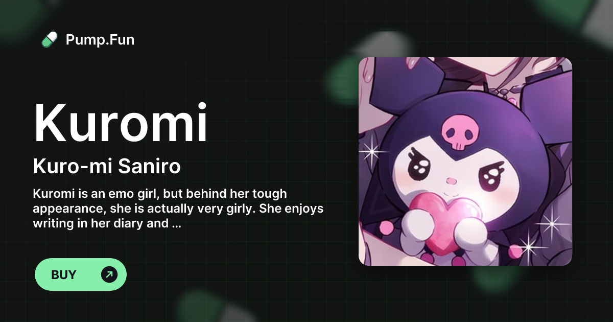 Kuro-mi Saniro (Kuromi) - Pump