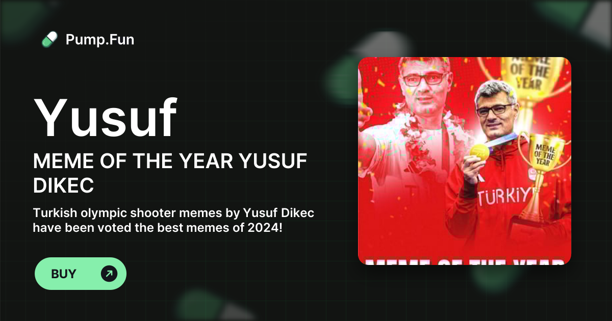 MEME OF THE YEAR YUSUF DIKEC (Yusuf) - Pump