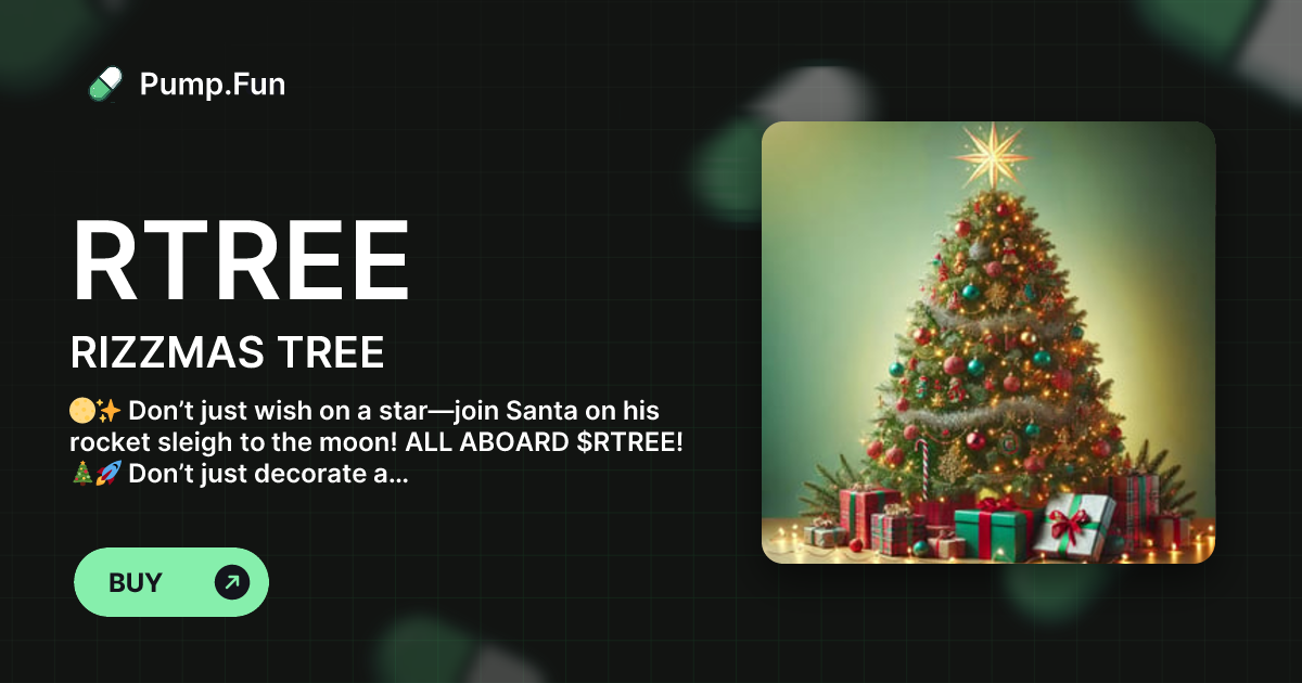 RIZZMAS TREE (RTREE) - Pump