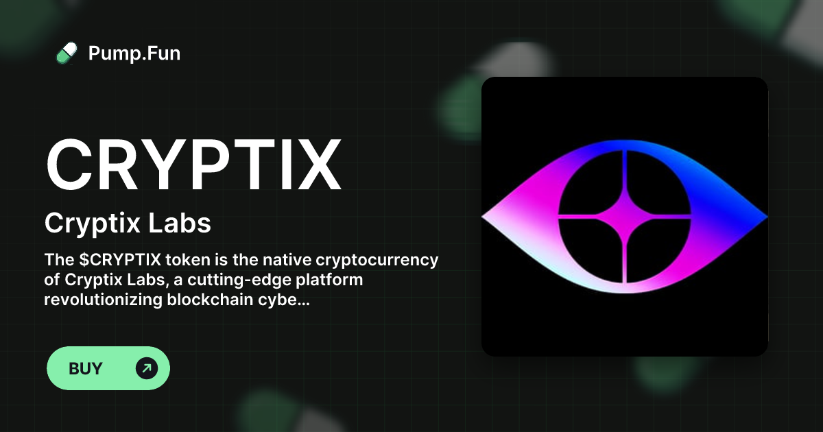 Cryptix Labs (CRYPTIX) - Pump