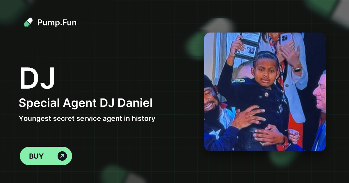 Special Agent DJ Daniel (DJ) - Pump