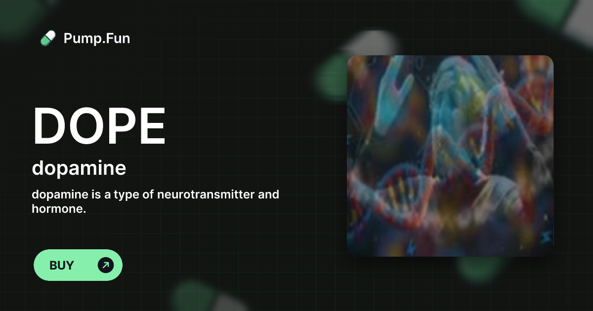dopamine (DOPE) - Pump