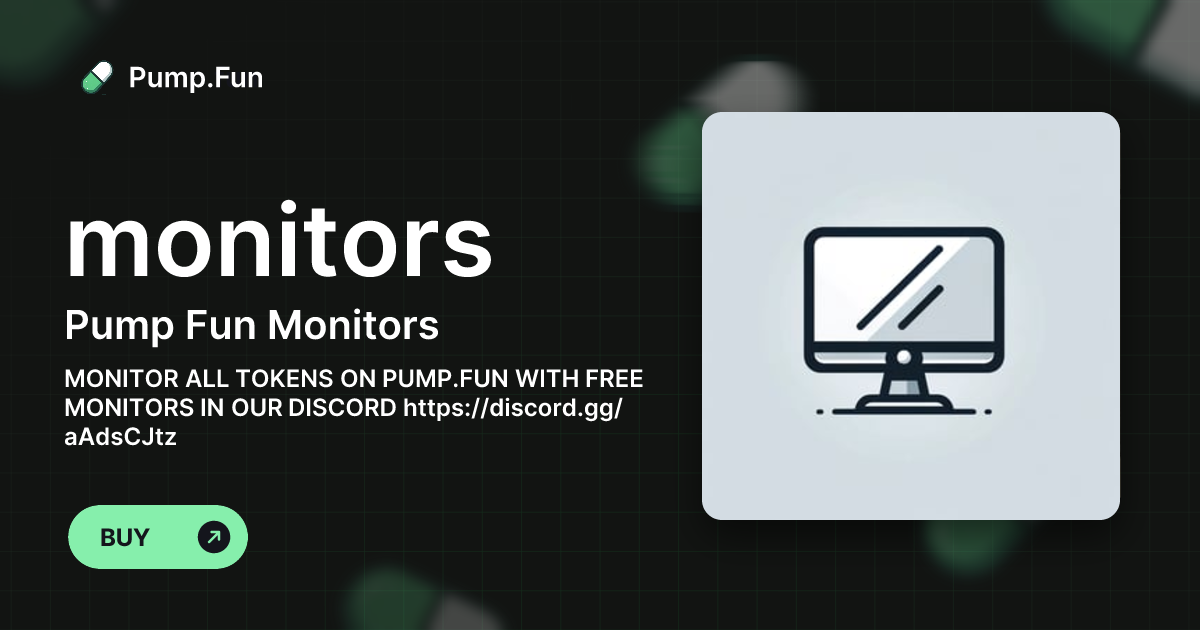 Pump Fun Monitors (monitors) - Pump