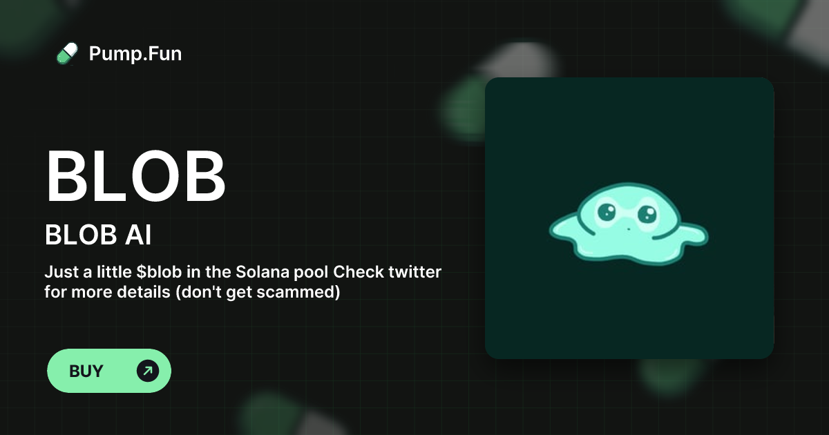 BLOB AI (BLOB) - Pump