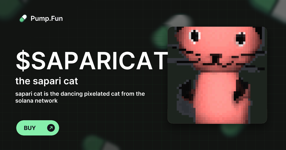 the sapari cat ($SAPARICAT) - Pump