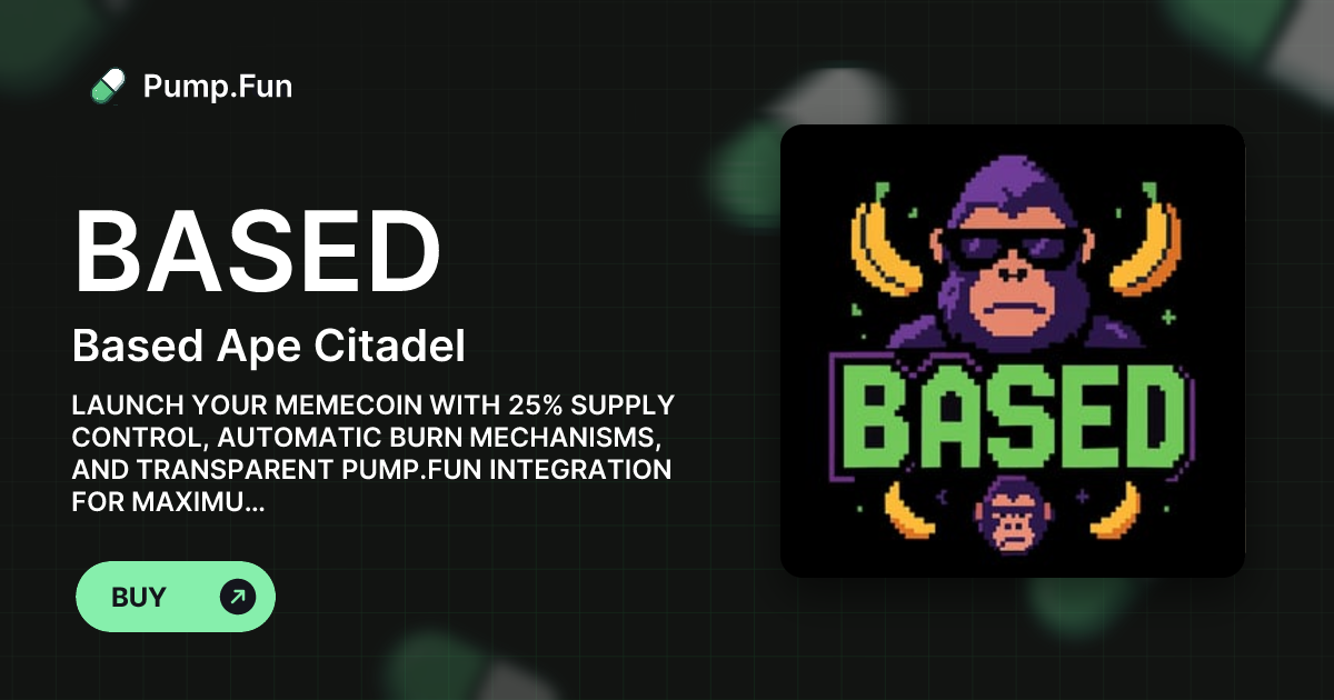 Based Ape Citadel (BASED) - Pump