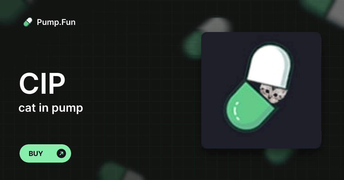 cat in pump (CIP) - Pump