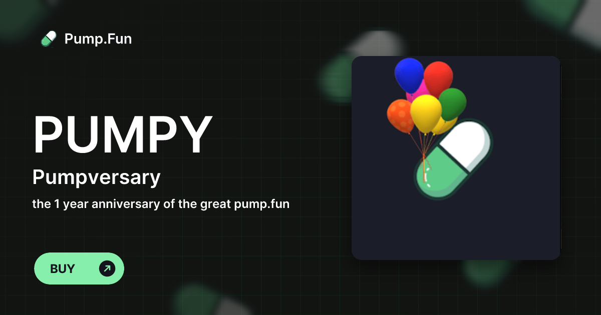 Pumpversary (PUMPY) - Pump